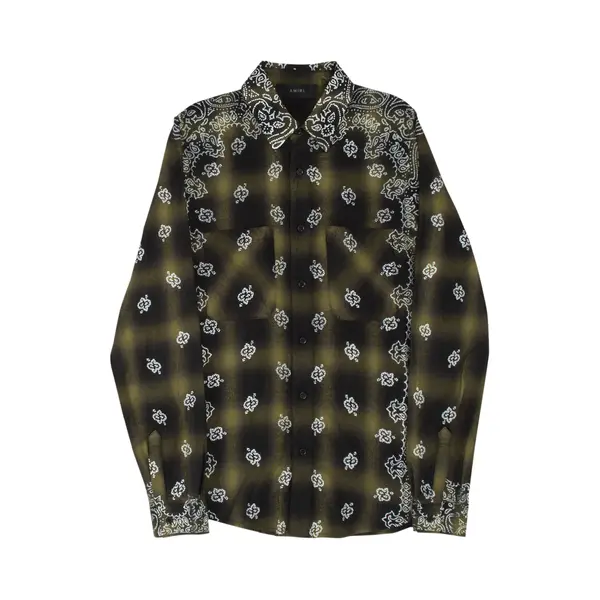 Amiri Plaid Shirt - Green