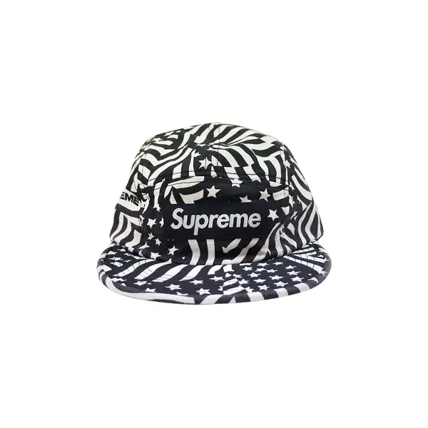 Supreme Washed Chino Twill Cap - Black