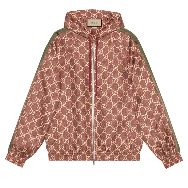 Gucci Logo Silk Jacket