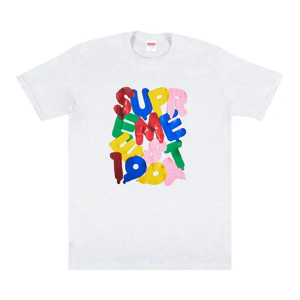 Supreme Balloons Tee 'ash - Grey