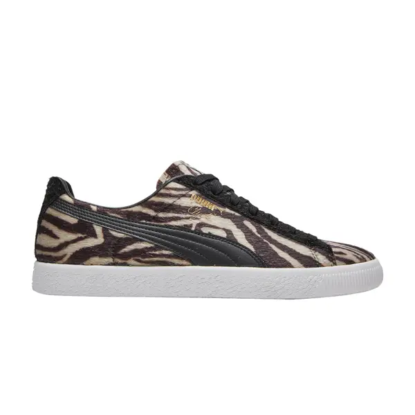 PUMA Clyde Suits Zebra Sneakers - Black