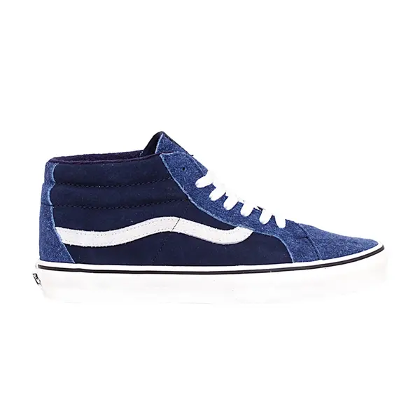 VANS Sk8-mid Reissue Hairy Suede Mix - Blue