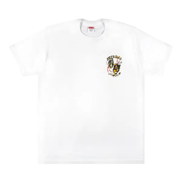 Supreme Laugh Now Tee - White