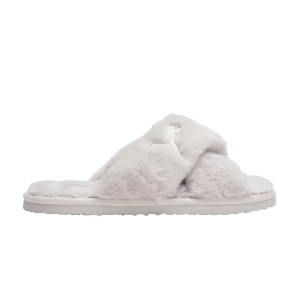 PUMA Fluff X Strap Slide - White