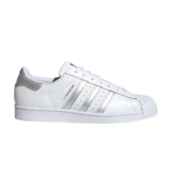 Adidas Superstar Metallic Sneakers - White
