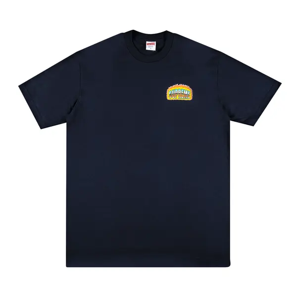 Supreme Chrome Tee 'navy - Blue