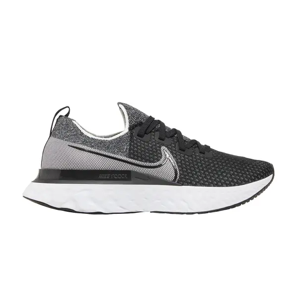 Nike React Infinity Run Flyknit Sneakers - Black
