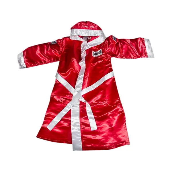 Supreme X Everlast Satin Hooded Boxing Robe - Red
