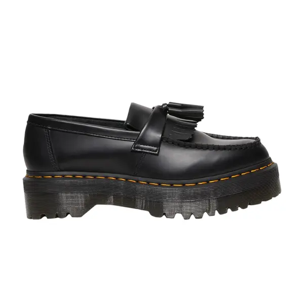 Dr. Martens Adrian Leather Platform Loafer - Black