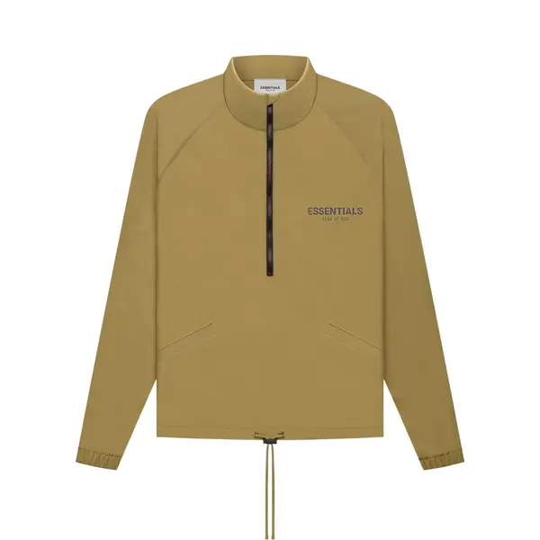 Fear Of God Half Zip Track Jacket 'amber - Yellow