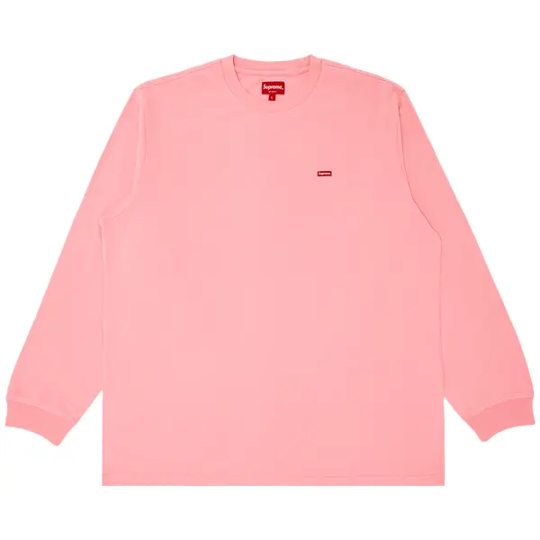 Supreme Small Box Long-sleeve Tee - Pink