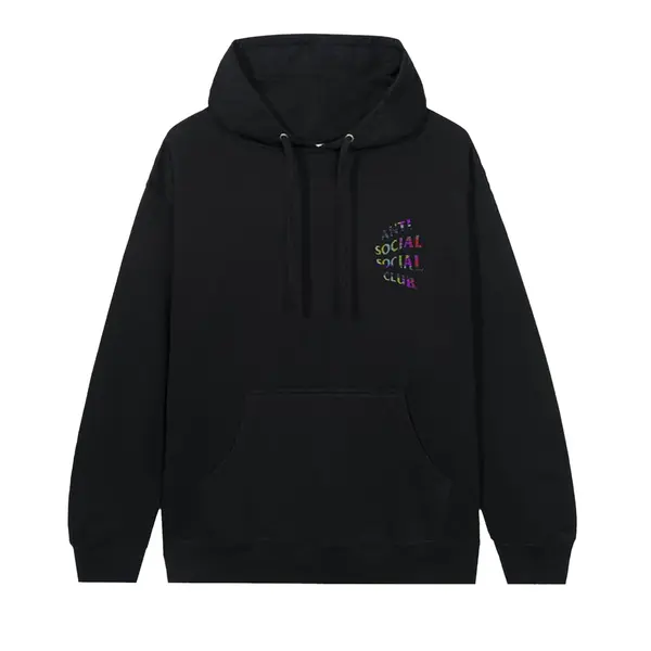 ANTI SOCIAL SOCIAL CLUB Fuzzy Connection Hoodie - Black