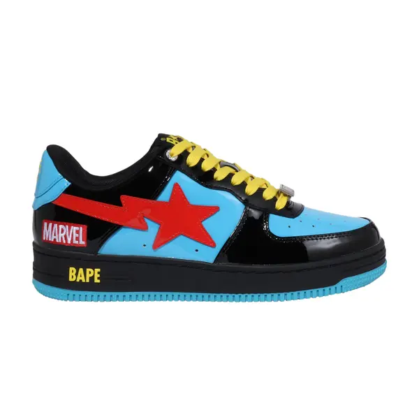 A BATHING APE Marvel X Sta Widow - Black