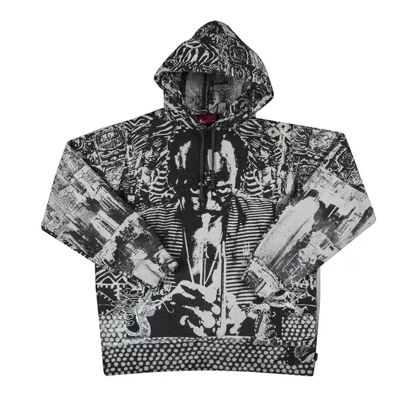 Supreme Miles Davis Hooded Sweatshirt - Black
