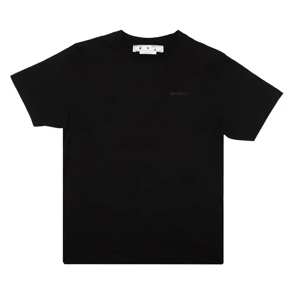 Off-White Diag Tab Slim Short-sleeve Tee - Black