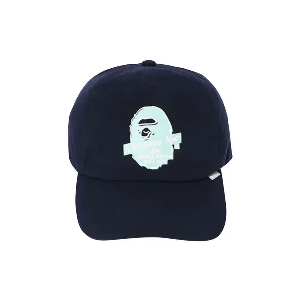A BATHING APE Panel Cap - Blue