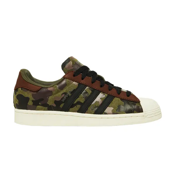 Adidas Superstar Camo Sneakers - Green