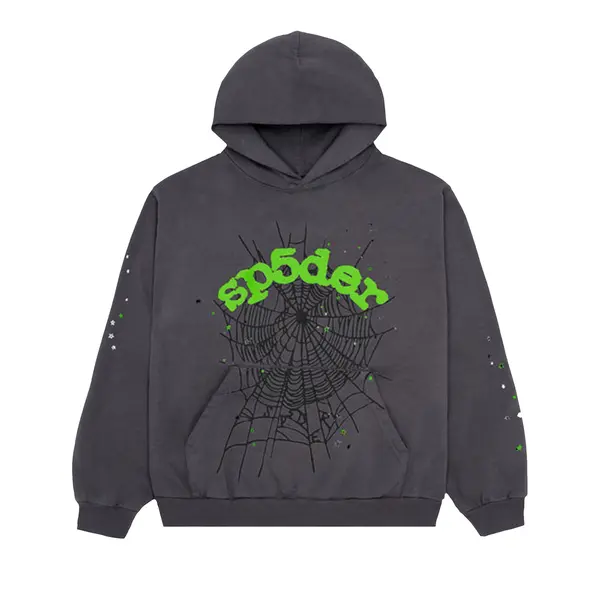 SP5DER Wait Web Printed Hoodie