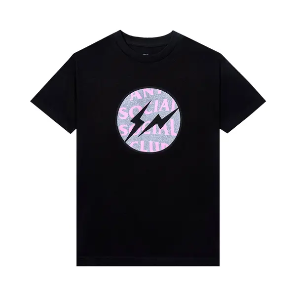 ANTI SOCIAL SOCIAL CLUB X Fragment Design Interference Tee - Black