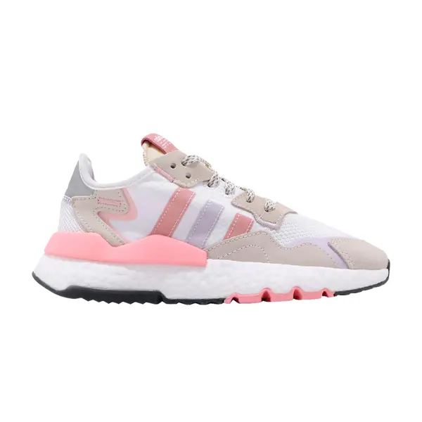 Adidas Nite Jogger Sneakers - White