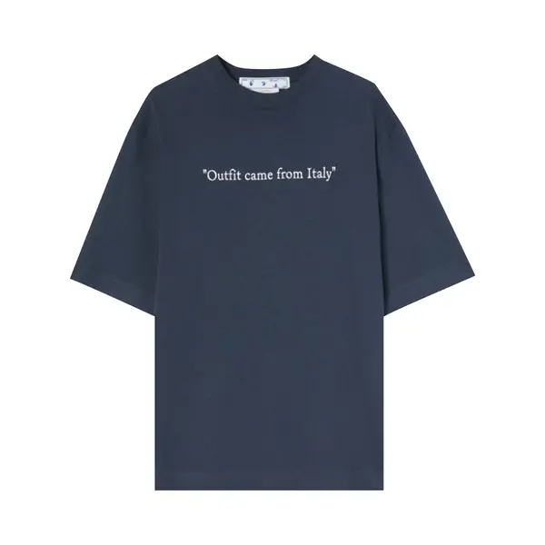 Off-White Logo Print T-shirt - Grey