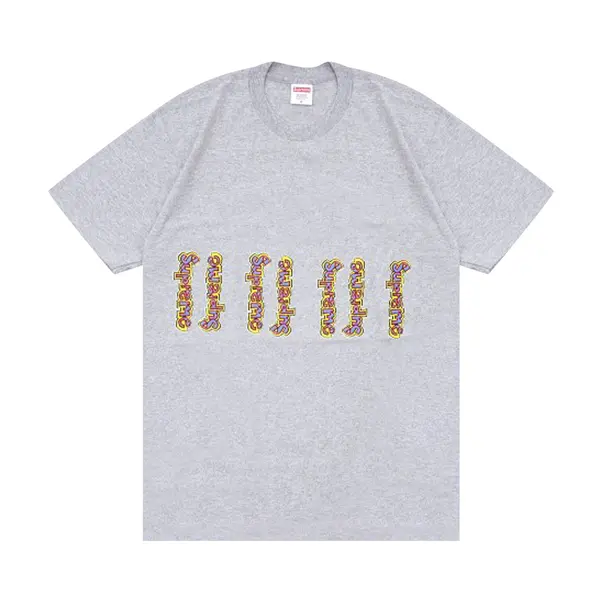 Supreme Gonz Logo Tee 'heather - Grey
