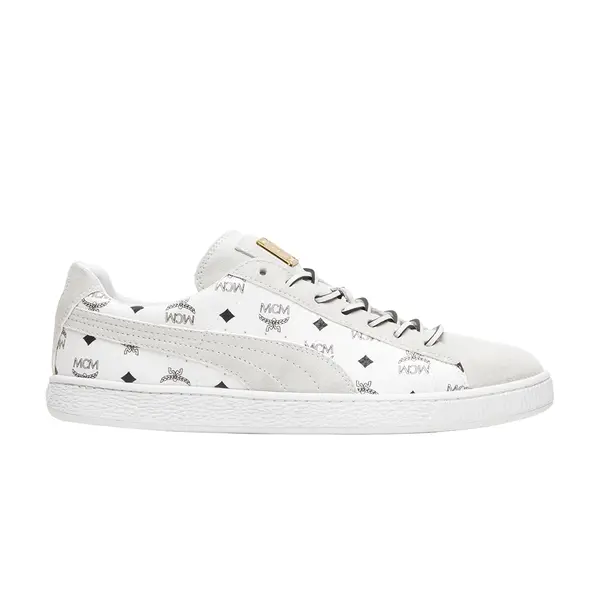 PUMA X Mcm Suede Sneakers - White