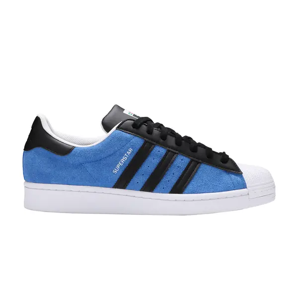 Adidas Superstar Core Black Sneakers - Blue