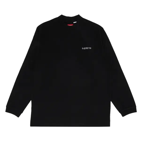 Supreme Long-sleeve Top - Black