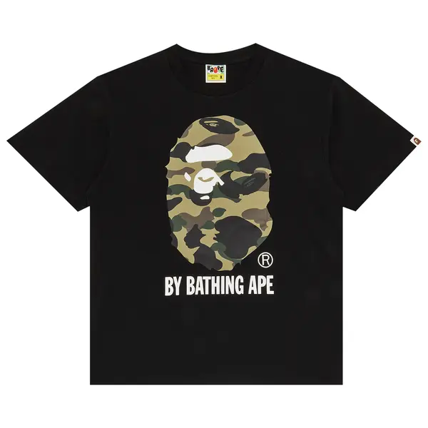 A BATHING APE 1st Camo Bathing Tee - Black