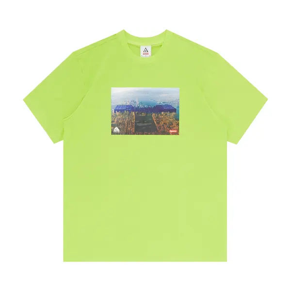 Supreme X Nike Acg Grid Tee - Green