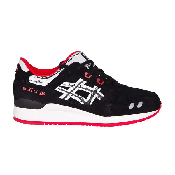 Asics Titolo X Gel-lyte Iii 'papercut' Sneakers - Black