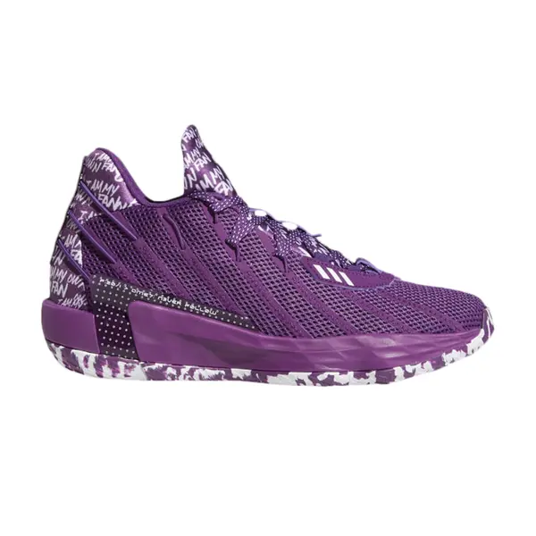Adidas Dame 7 'i Am My Own Fan Glory' Sneakers - Purple