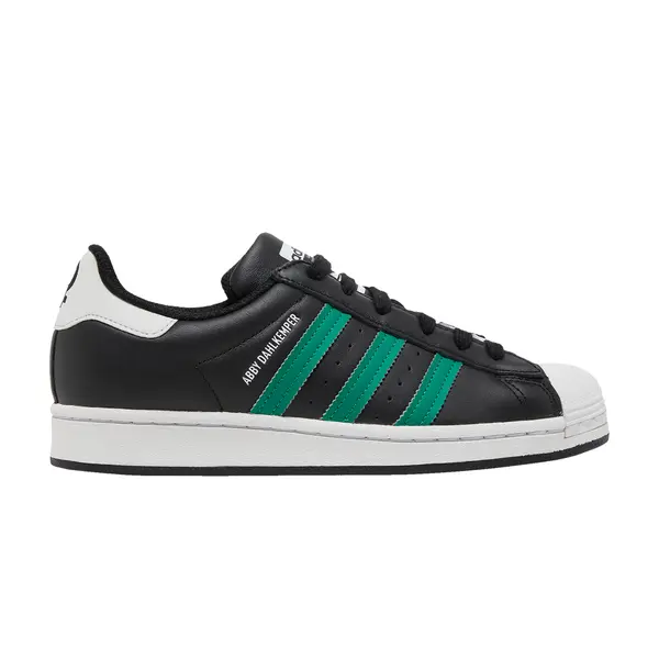 Adidas Abby Dahlkemper X Superstar Bold Sneakers - Black