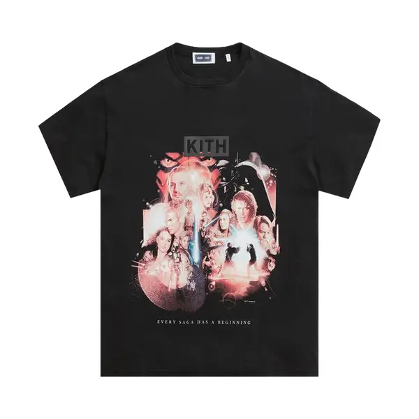 Kith For Star Wars The Beginning Vintage Tee - Black