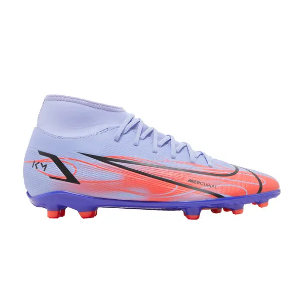 Nike Kylian Mbappé X Mercurial Superfly 8 Club Mg Flames - Purple