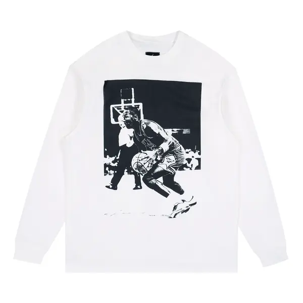 JORDAN X Union Long-sleeve T-shirt - White