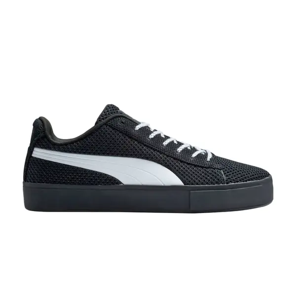 PUMA Daily Paper X Court Platform Knit Sneakers - Black