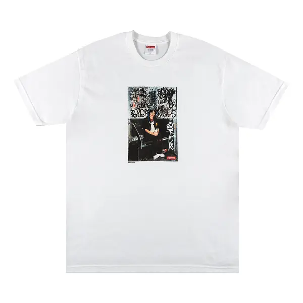Supreme X Lady Pink Tee - White
