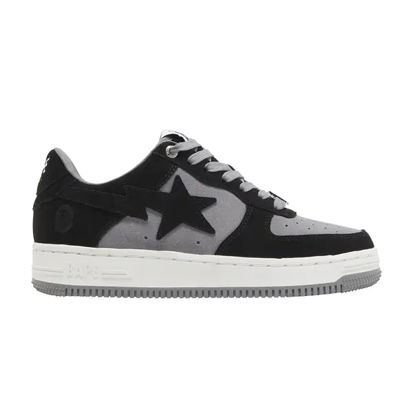 A BATHING APE Wmns Bapesta #3 L Sneakers - Black