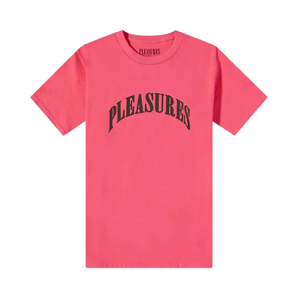 PLEASURES Printed T-shirt - Pink