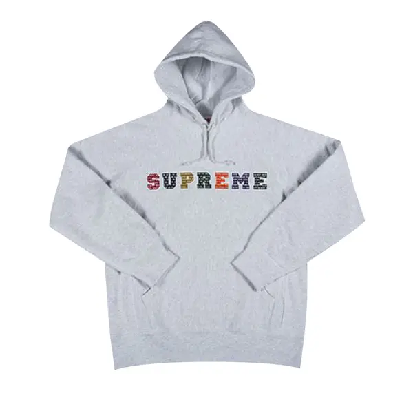 Supreme The Most Hooded Sweatshirt - Grey