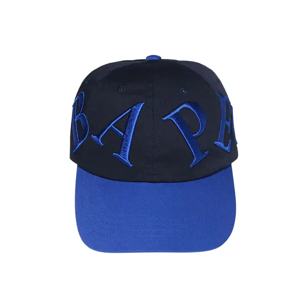 A BATHING APE Panel Cap - Blue