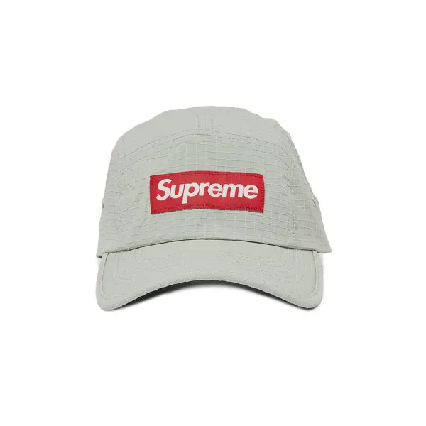 Supreme Glow Ripstop Camp Cap - Grey
