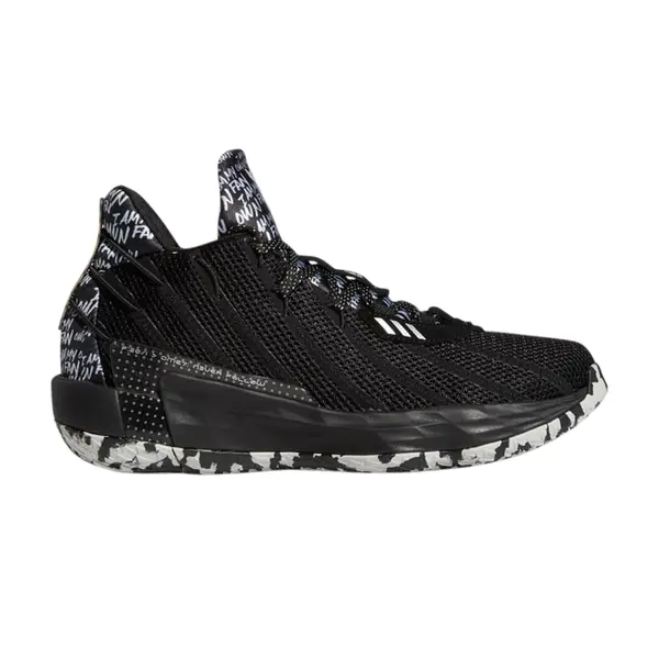 Adidas Dame 7 Gca 'i Am My Own Fan' Sneakers - Black
