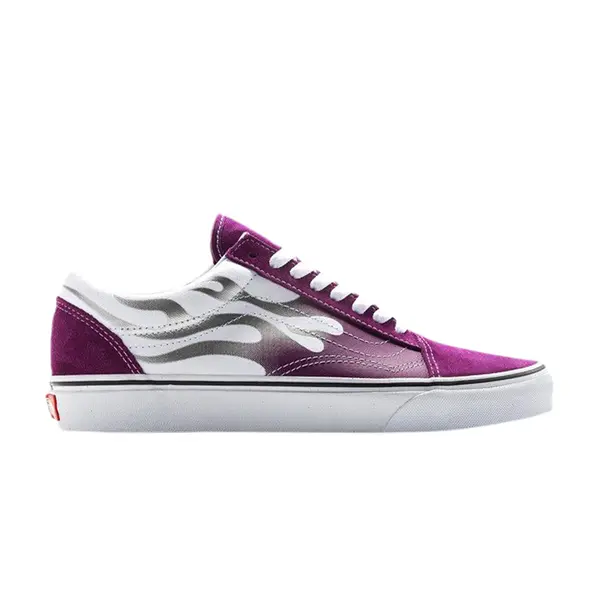 VANS Old Skool Flame Sneakers - Purple