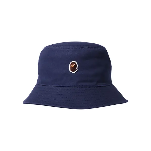 A BATHING APE Ape Head Bucket Hat - Blue