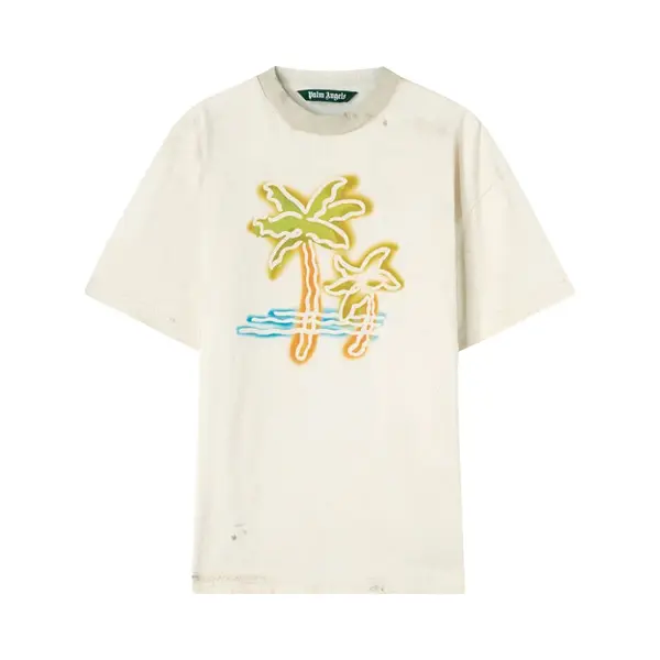 Palm Angels Palm Neon Tee 'off /multicolor
