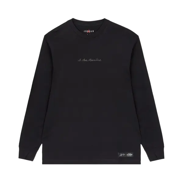 JORDAN X A Ma Maniére Long-sleeve T-shirt /medium Ash