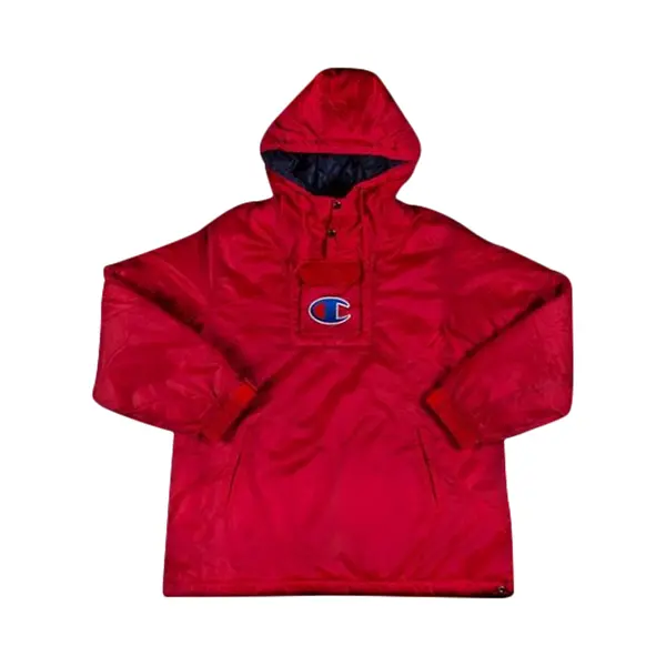 Supreme X Champion Pullover Parka - Red